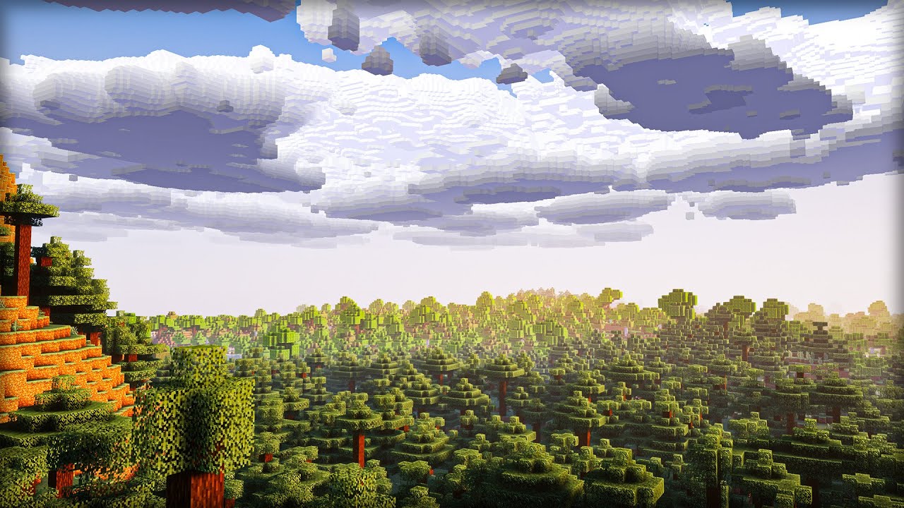 minecraft clouds have never looked this good before - YouTube