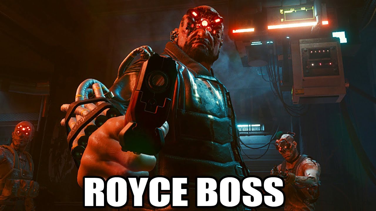 Cyberpunk 2077 - Royce Boss Fight HD 1080p60 PC - YouTube