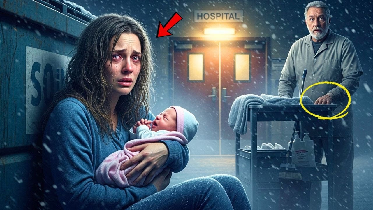 LEFT BESIDE THE HOSPITAL DUMPSTER — UNTIL A JANITOR RECOGNIZED THE BABY ...