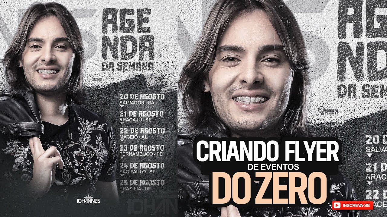 Criando Flyer Artístico Do Zero #05 - YouTube