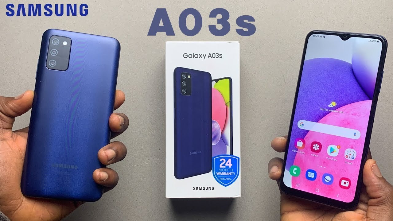 Samsung Galaxy A03S Unboxing and first impressions - YouTube