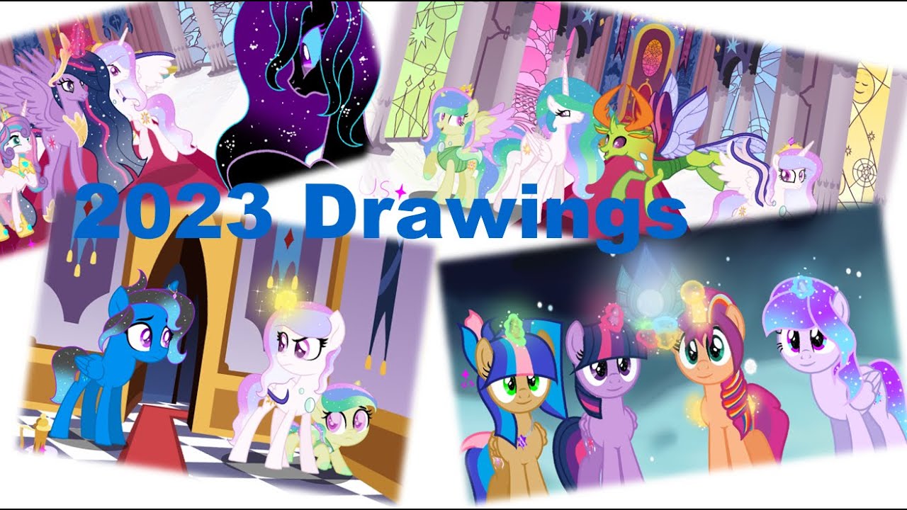 [MLP] 2023 drawings (Tribute) - YouTube