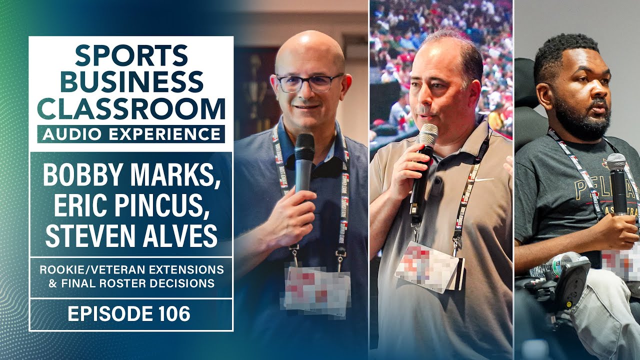 Bobby Marks, Eric Pincus, Steven Alves | Rookie/Veteran Extensions ...