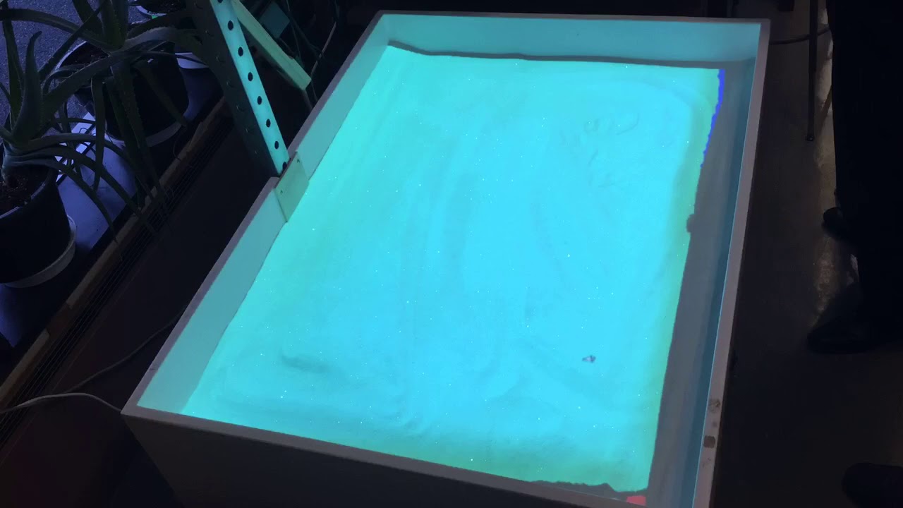 Augmented Reality Sandbox programming - YouTube