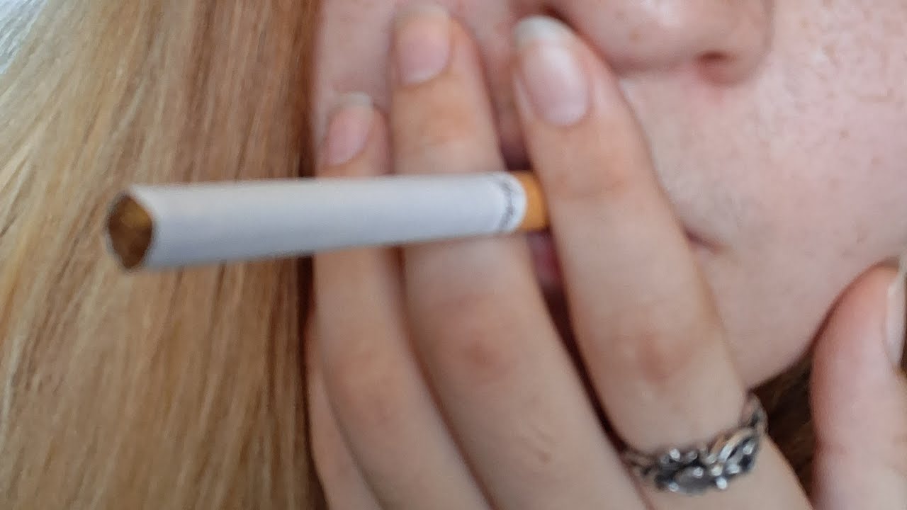 Smoking a cigarette, talking about music, and lightly bullying $wag ...