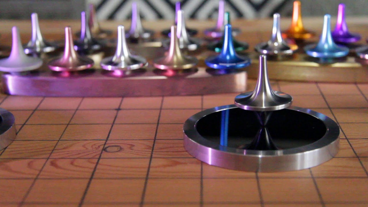 ForeverSpin Spinning Top - Titanium - Clean Spin - YouTube