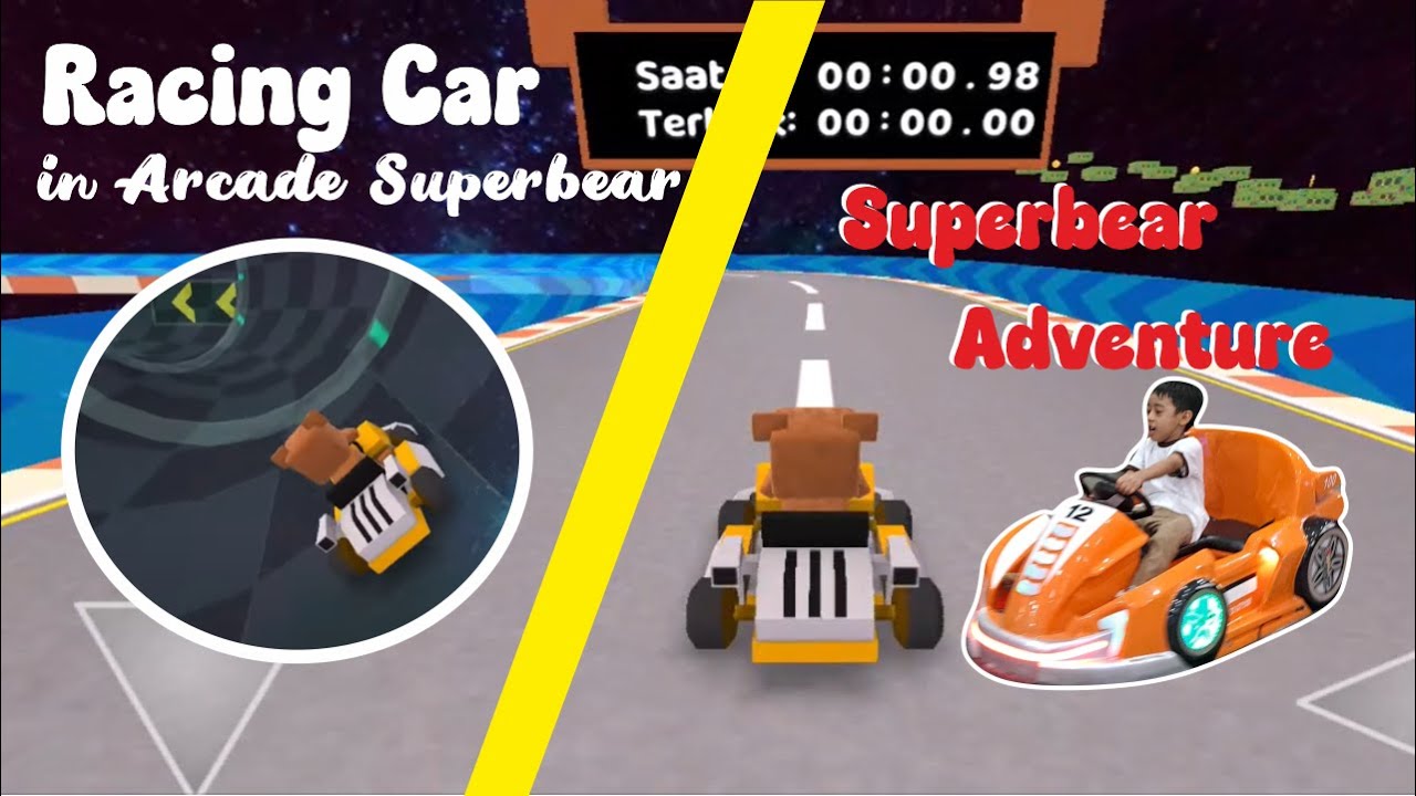 Superbear Adventure: Balapan Mobil di Dunia Arcade - YouTube
