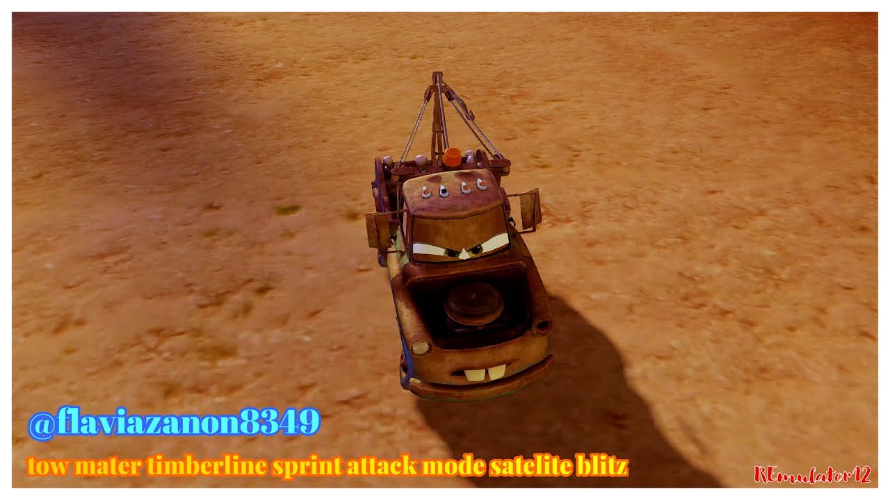 Cars 2 The Video Game | Tow Mater - Attack Mode (Satellite Blitz ...