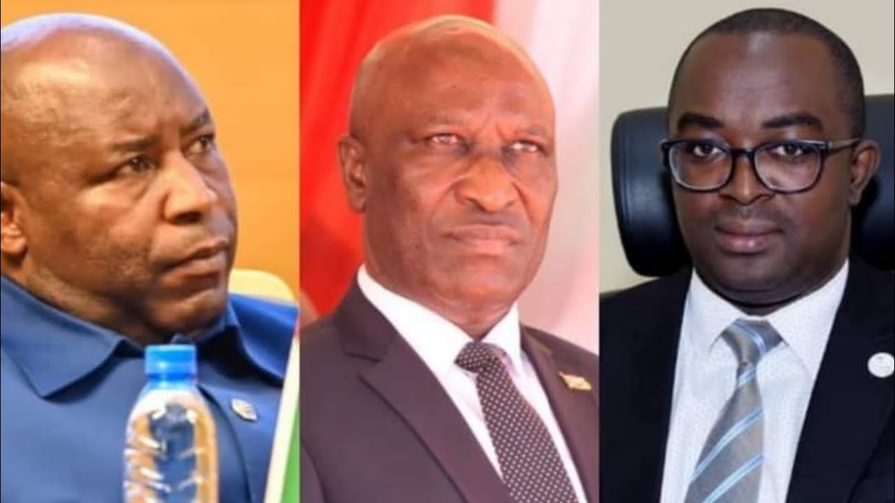 Ibanga rikomeye hagati y'abagabo batatu/Ibihangange vyose vyigijwe kure ...