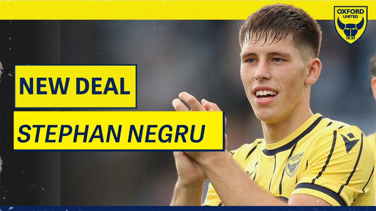 Stephan Negru Signs new Deal - YouTube
