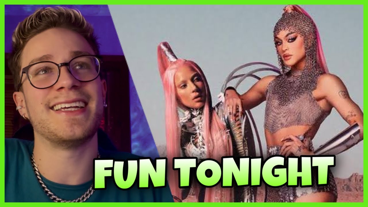 REAGINDO a FUN TONIGHT (Remix) da LADY GAGA e PABLLO VITTAR | REACT ...