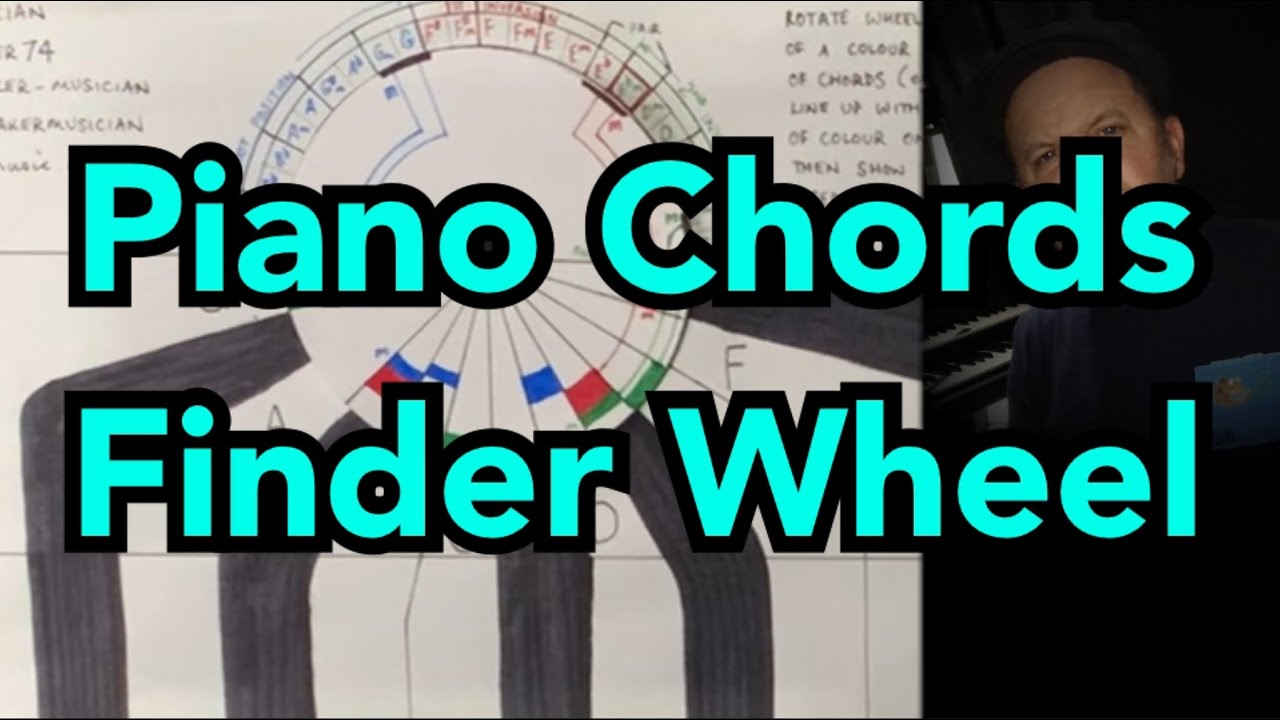 Piano Chords Finder Wheel - YouTube