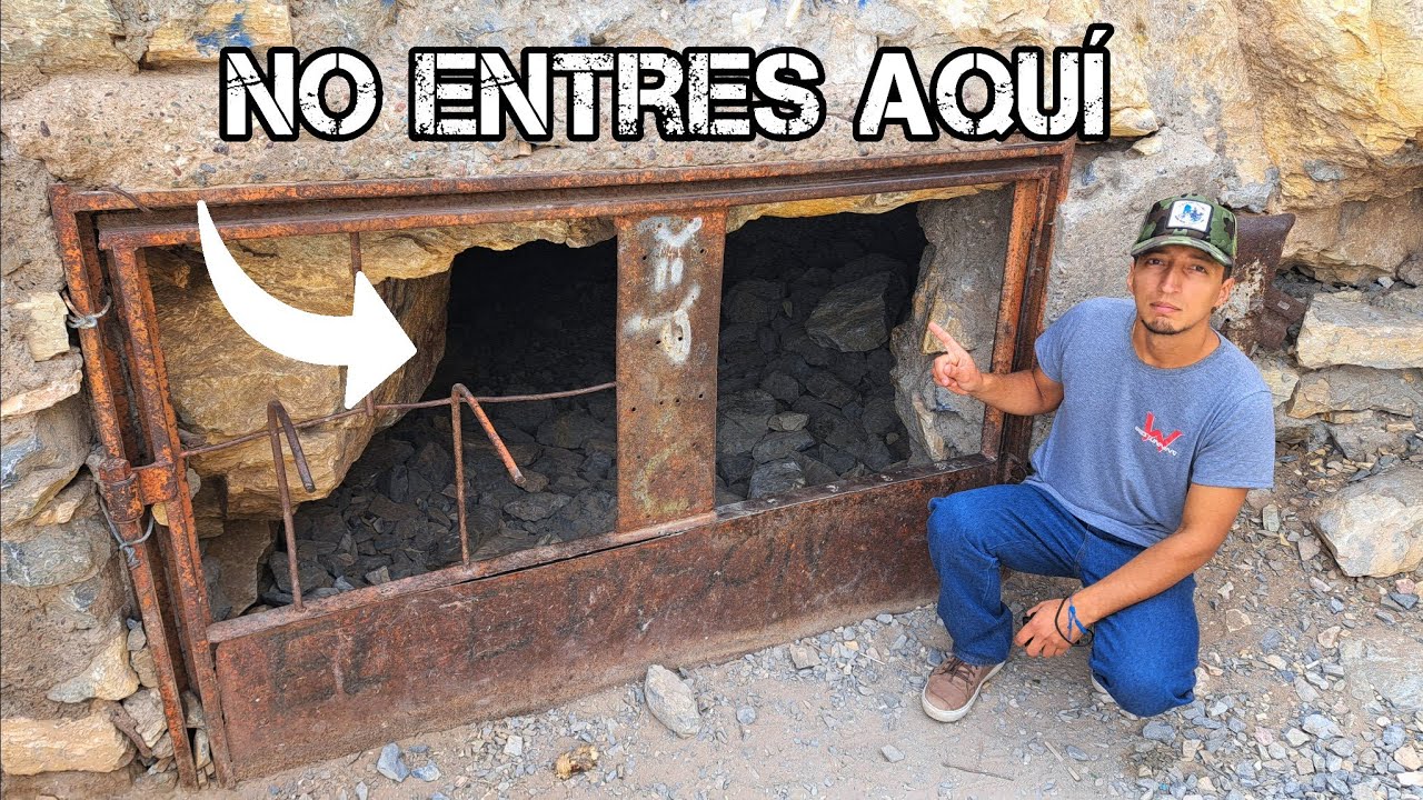 Este LUGAR tiene algo ATERRADOR, no entres SÓLO! Mina abandonada en San ...