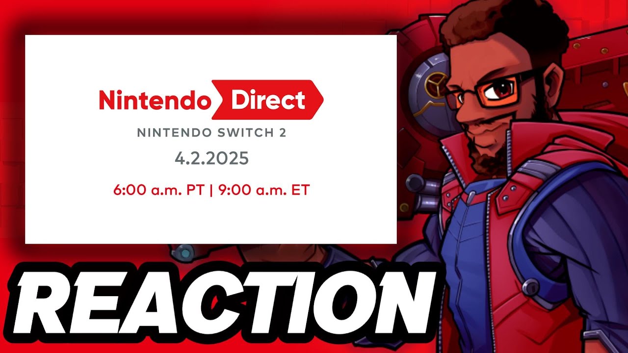 Nintendo Direct Nintendo Switch 2 - 4.2.2025 LIVE REACTION - YouTube