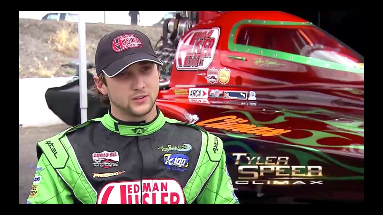 Tyler Speer Interview: Lucas Oil Drag Boat Racing Series - YouTube