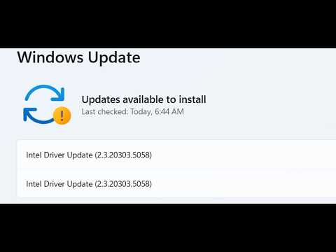 Fix Intel Driver Update Not Installing On Windows 11 PC