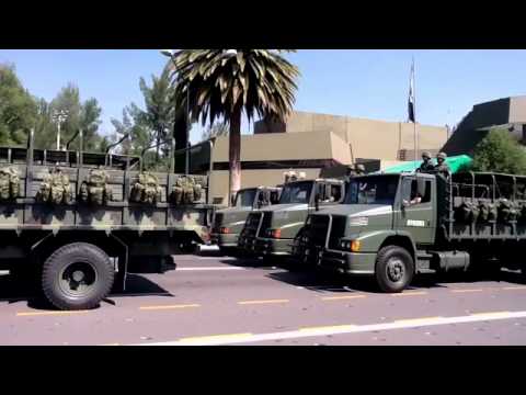 Presentan al 105 batallón de infantería de la sedena - YouTube