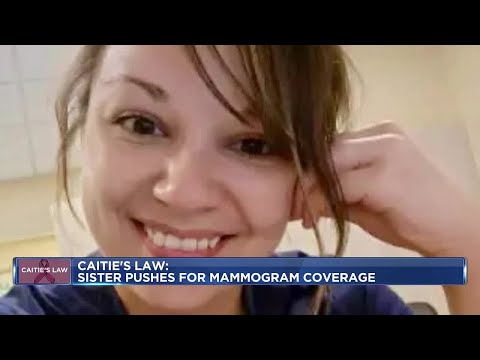 Sister pushes for ‘Caitie’s Law’ after 33-year-old dies from breast cancer