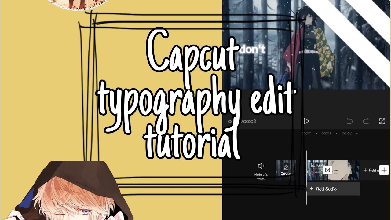 capcut typography edit tutorial (easy) - YouTube