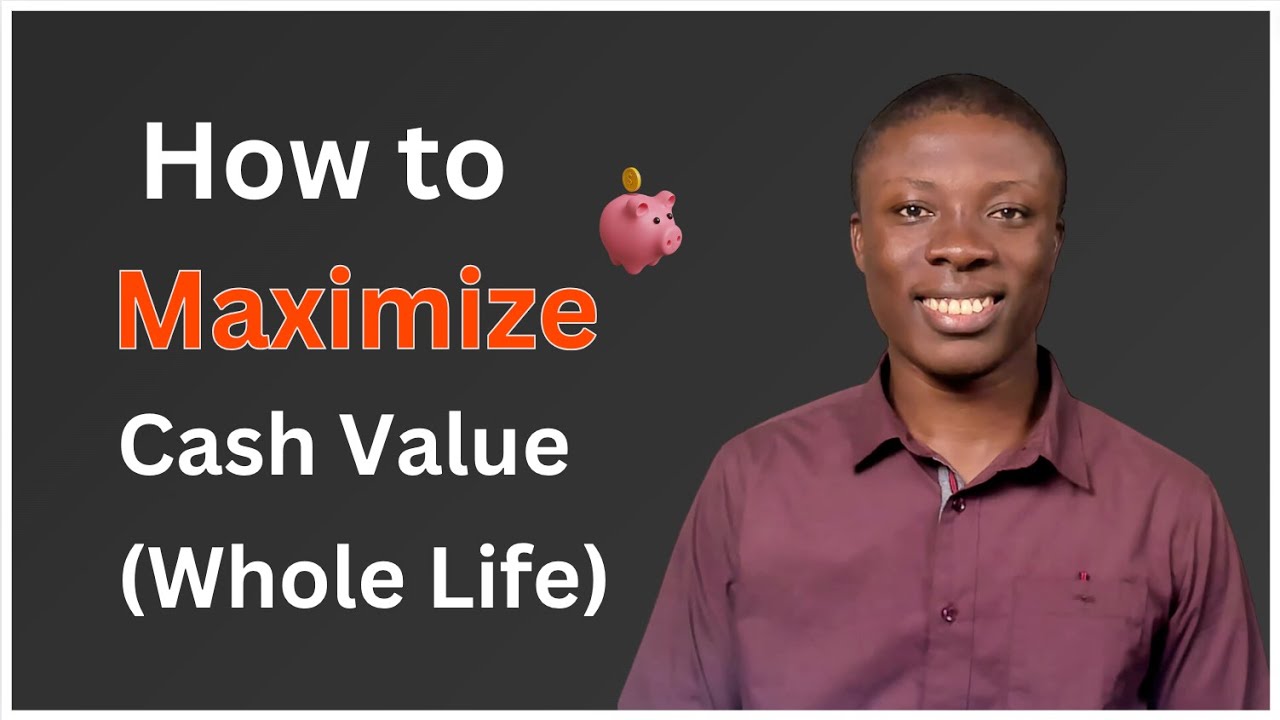 Policy Design - How to Maximize Cash Value (Whole Life) - YouTube