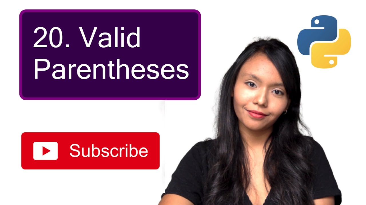 Valid Parentheses Leetcode Python - YouTube