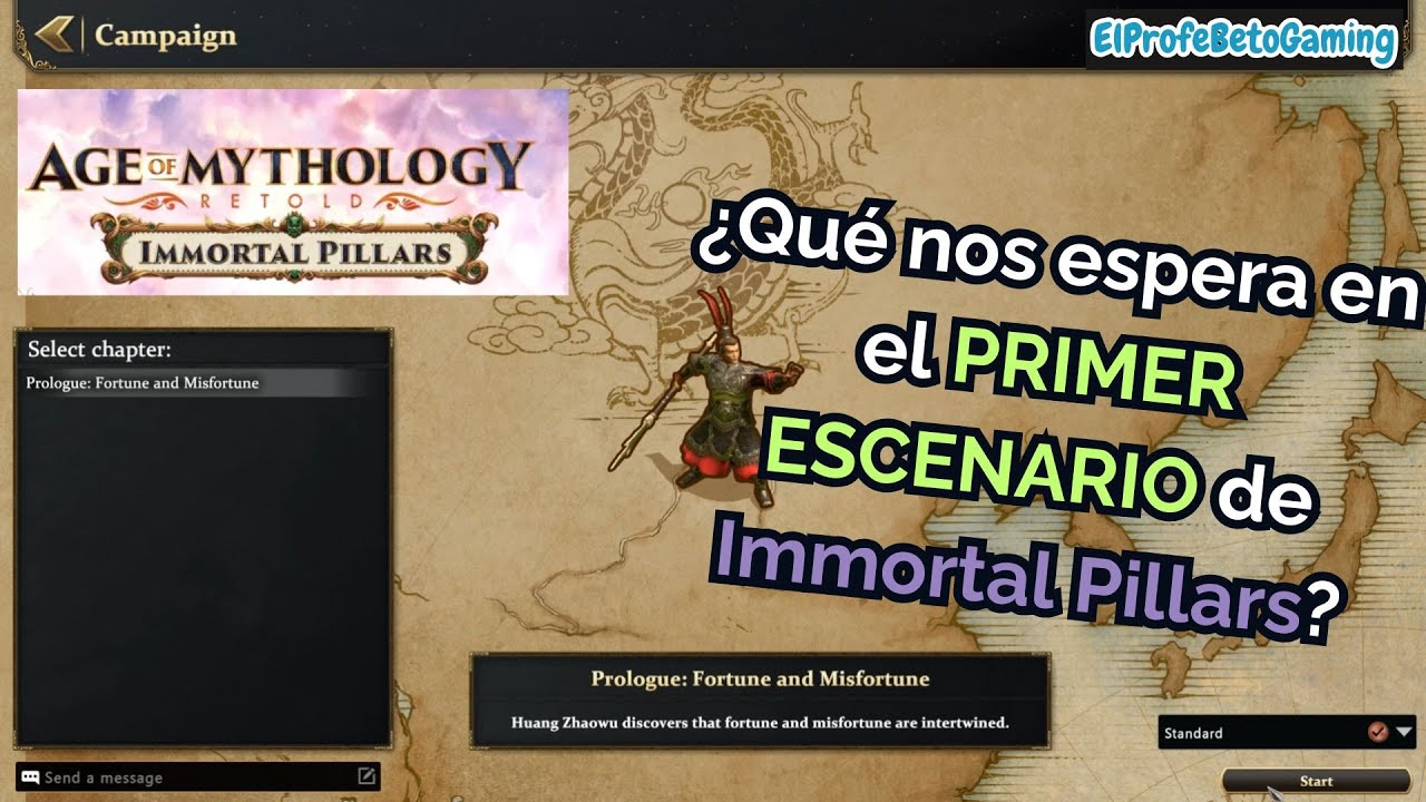 Immortal Pillars: Primer Escenario y SORPRESAS | Age of Mythology RETOLD | El Profe Beto Gaming ...