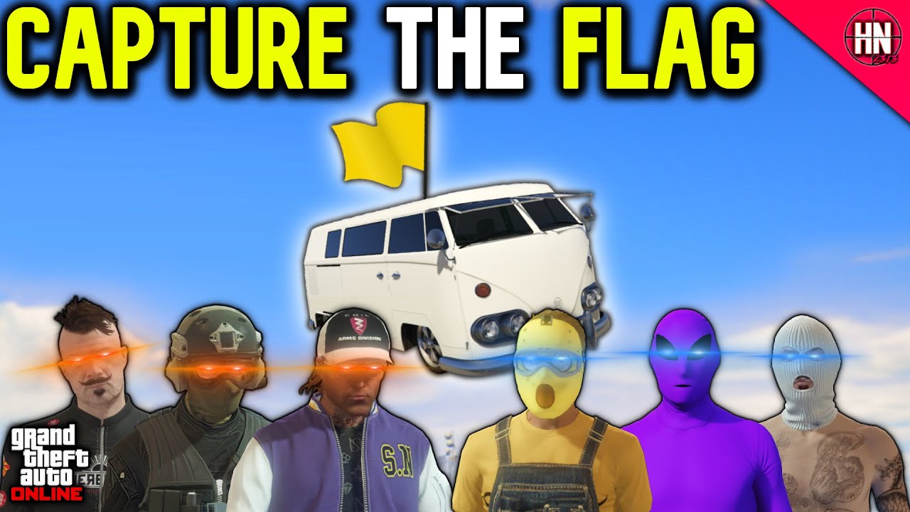 GTA 5 CAPTURE THE FLAG (BEST OF 3) - YouTube