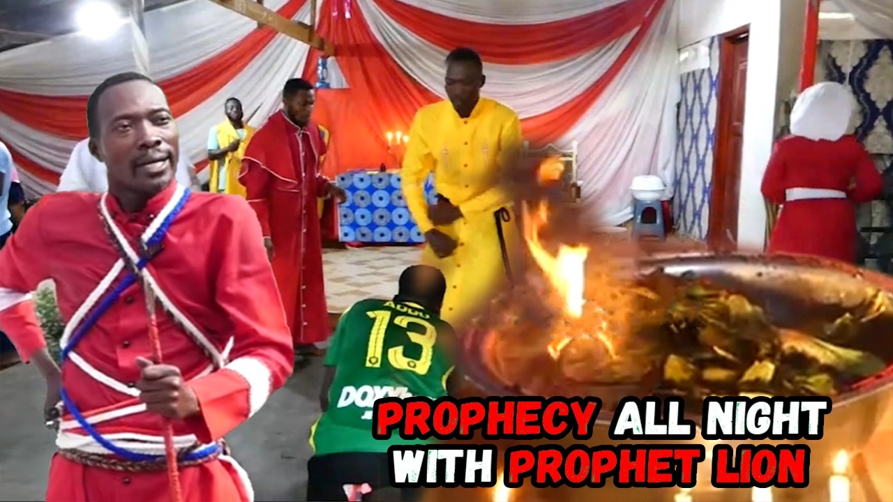 Live Now: Prophetic Prophecy All Night With Prophet Lion 27th March ...