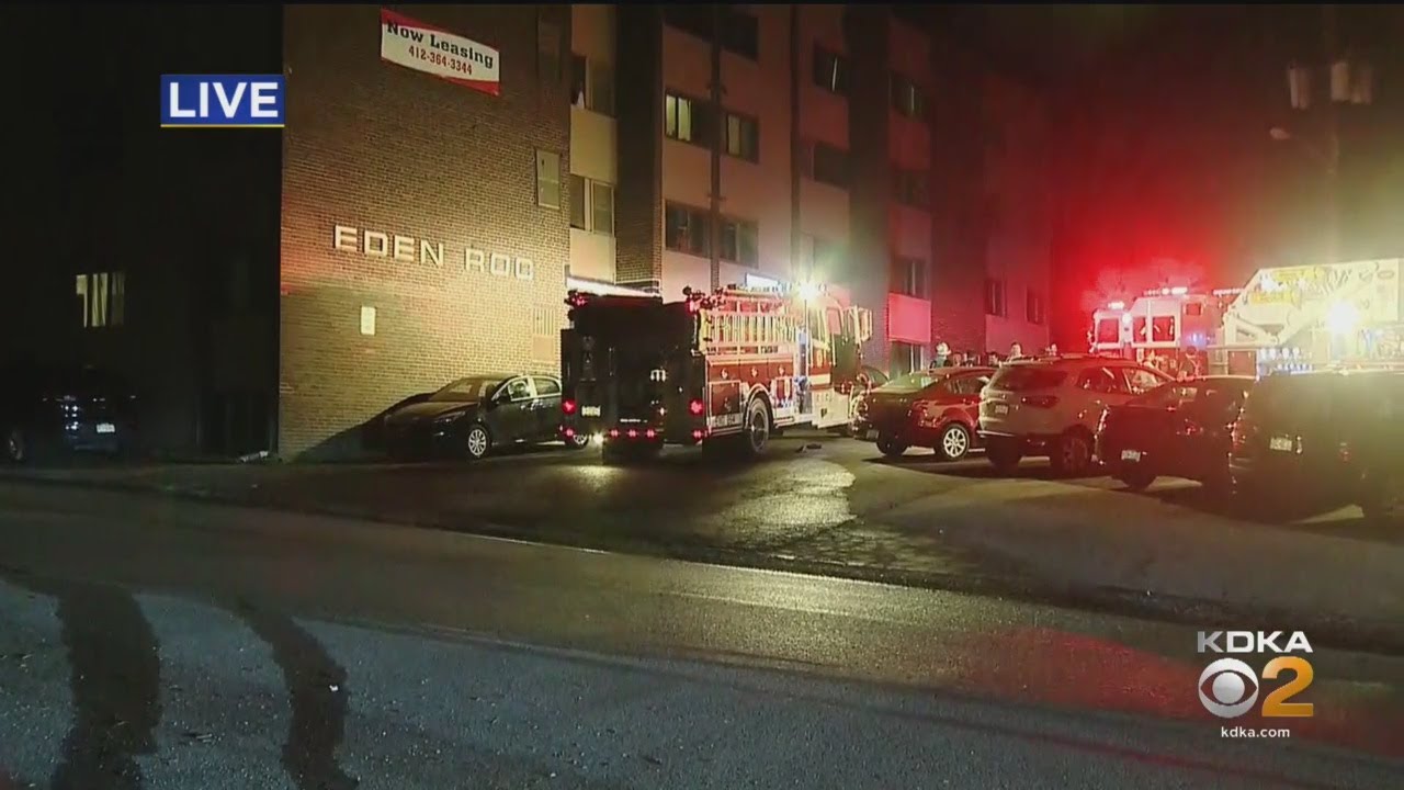 Firefighters Battle Fire At Shaler Township Apartment Building - YouTube