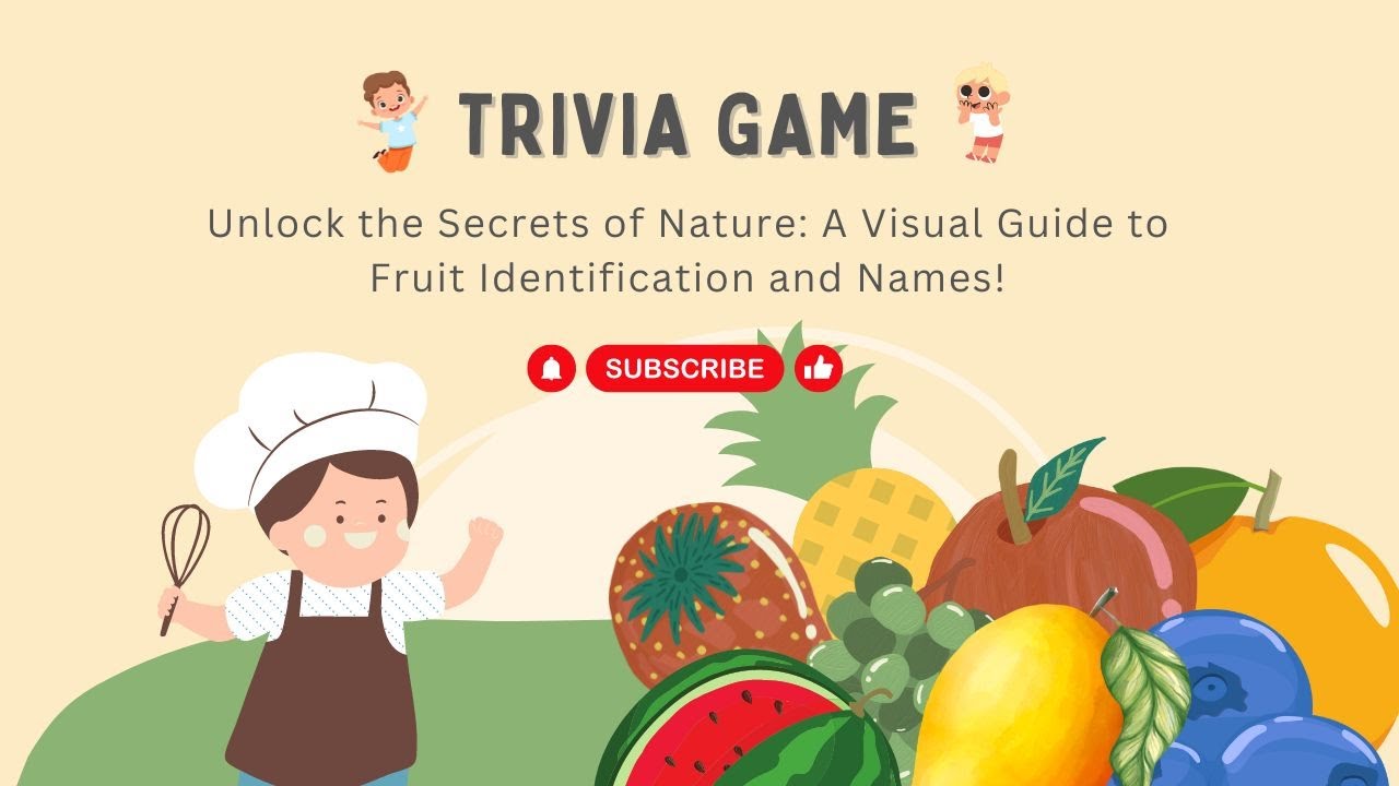 Unlock the Secrets of Nature: A Visual Guide to Fruit Identification ...