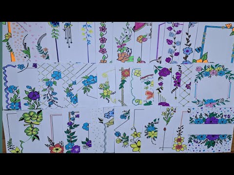40 Nice Assignment front page design idea || Project work design ...