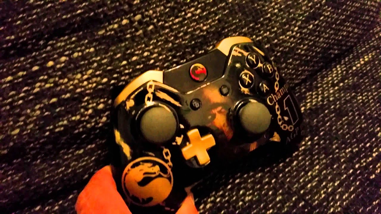 XBox One Custom Controller Scorpion MK - YouTube