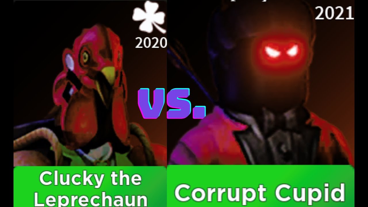 Roblox Survive the Killer - Corrupt Cupid vs. Clucky the Leprechaun ...