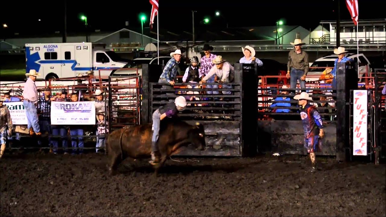 Ty Rogers vs Cheap Shot, TMRA Miniature Rodeo, Algona, IA 8/1/13 - YouTube