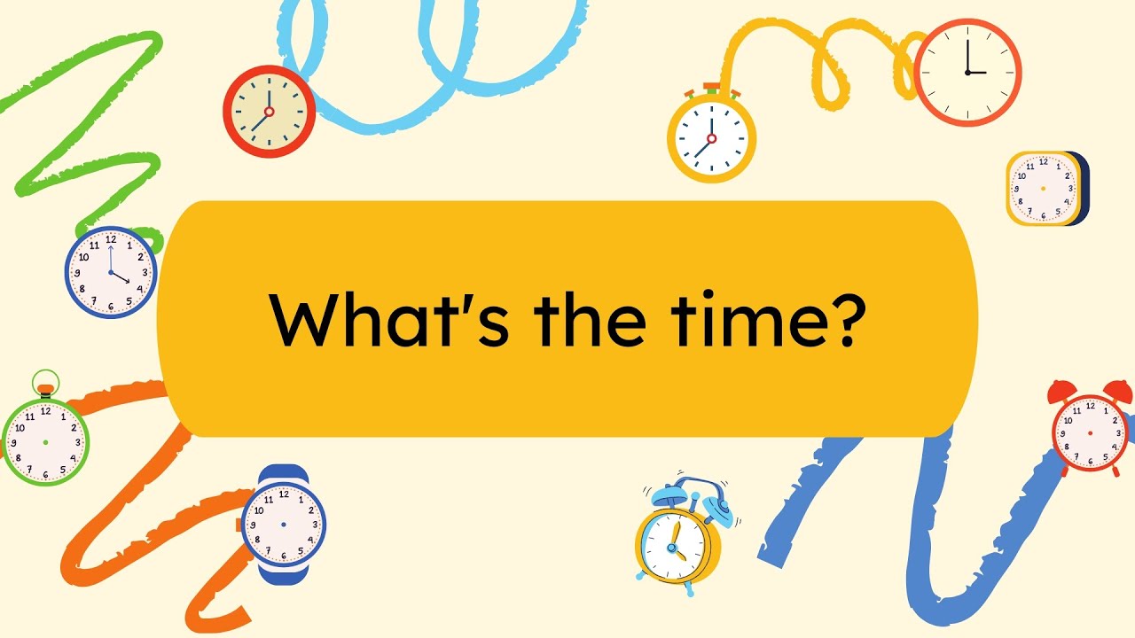 Telling the Time - Educational Video | Learn How to Read Clocks ...