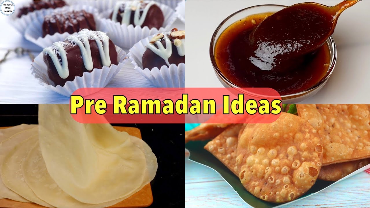 Pre Ramadan food preparation, ideas and recipes, Ramadan Food ...