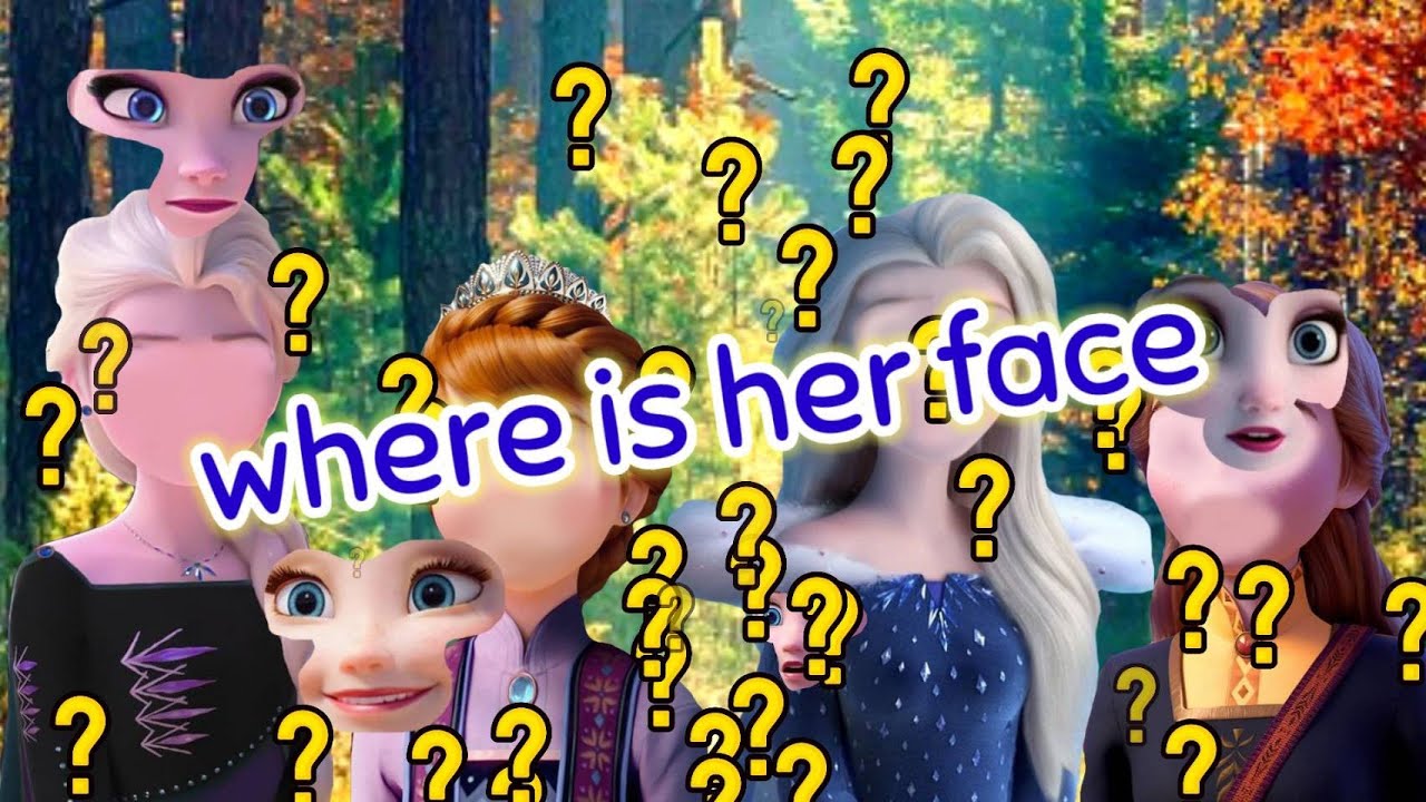👁️👃👁️Let's find the face of the missing princess.🌺 For a beautiful face ...
