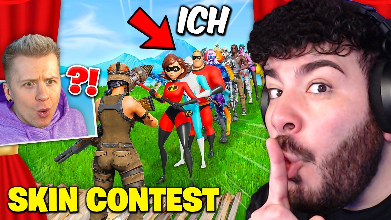 Ich gehe UNDERCOVER in ZYZTM's SKIN CONTEST und das GLAUBT MIR KEINER ...