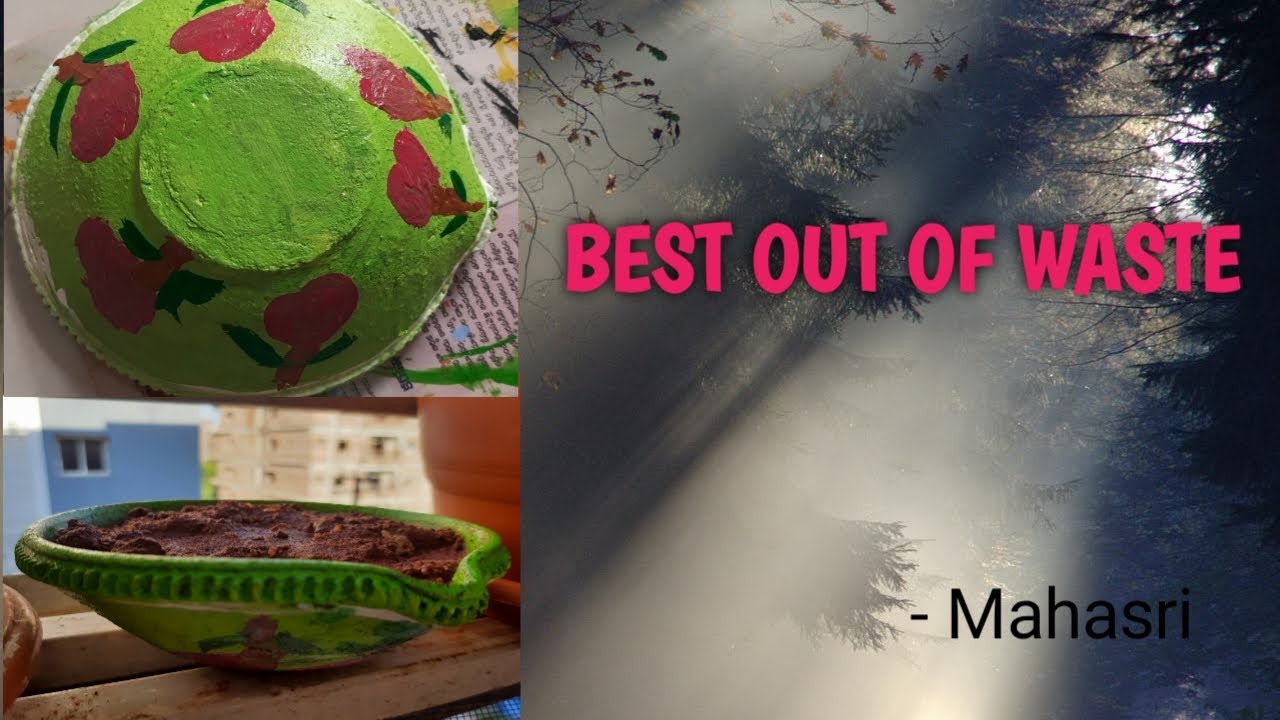 BEST OUT OF WASTE | recycling unused things | decorating and reusing ...