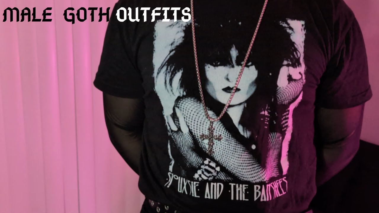 3 simple goth outfits - YouTube