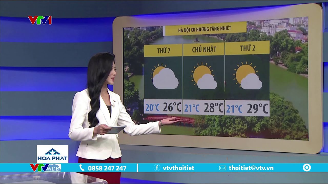 Dự báo thời tiết 6h15 - 17/02/2024 | Hà Nội xu hướng tăng nhiệt ...