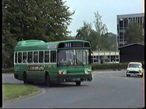 Ex London Country Buses 1990-Stevenage with Leyland Nationals ...