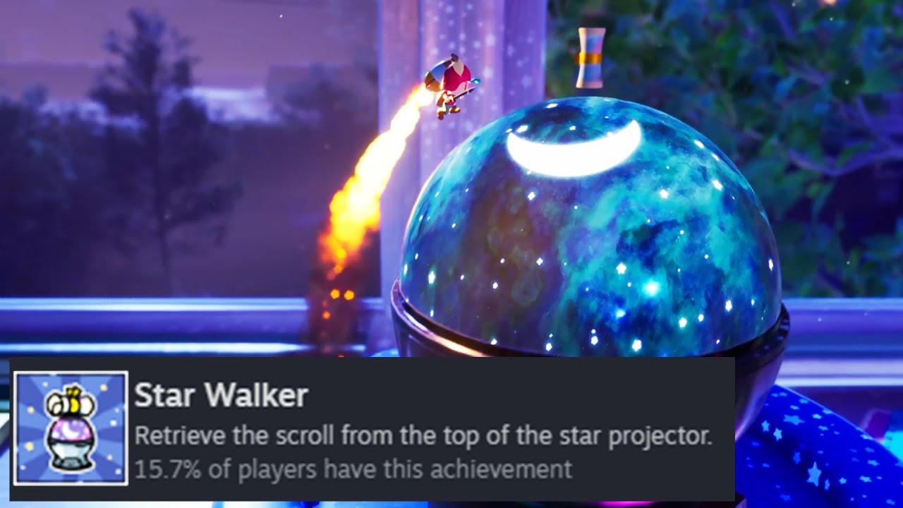 Star Walker Achievement Guide - The Plucky Squire - YouTube