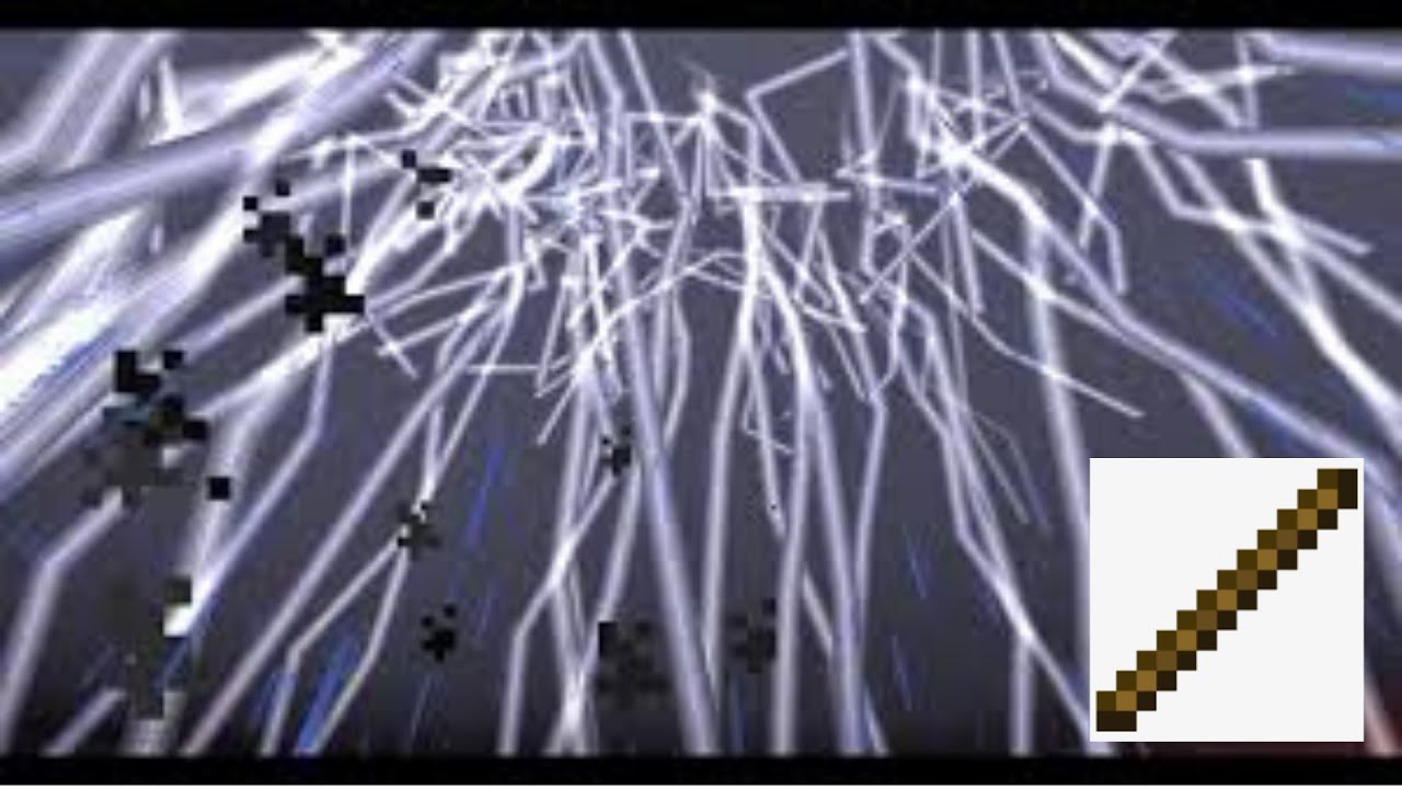 Lightning wand in Minecraft - YouTube