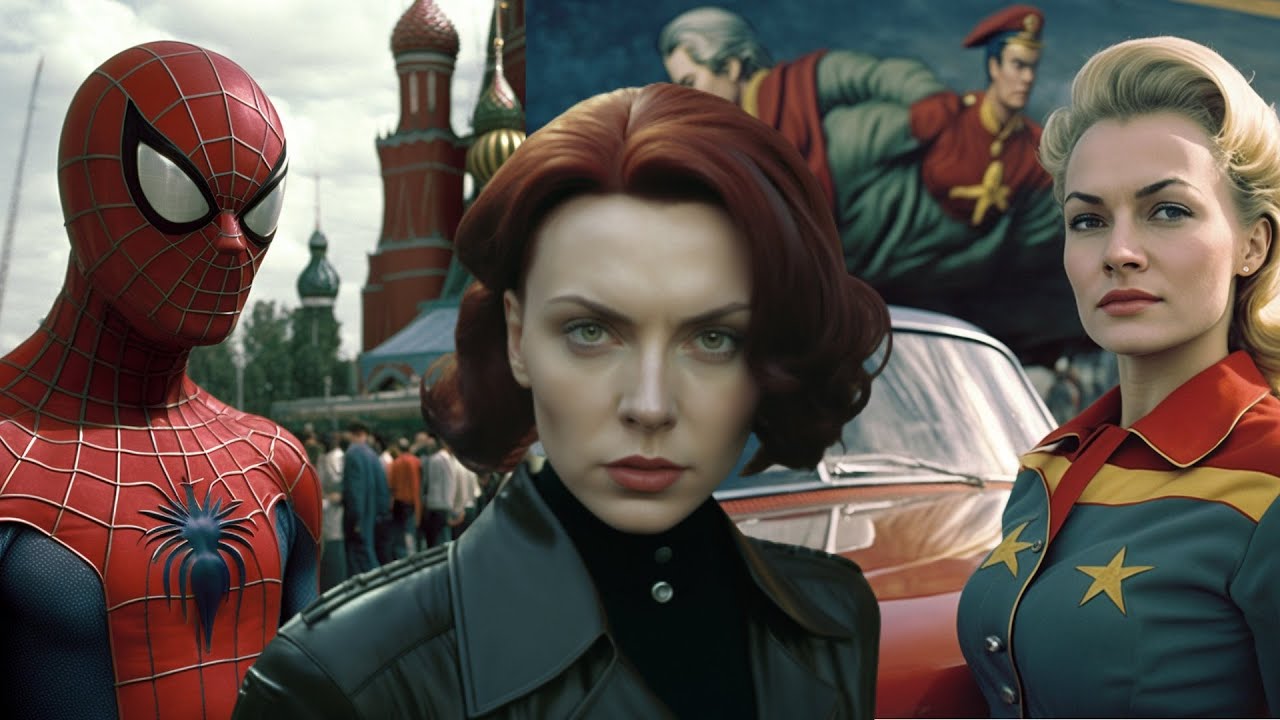 Marvel Heroes in Soviet Union (USSR 1990) - YouTube