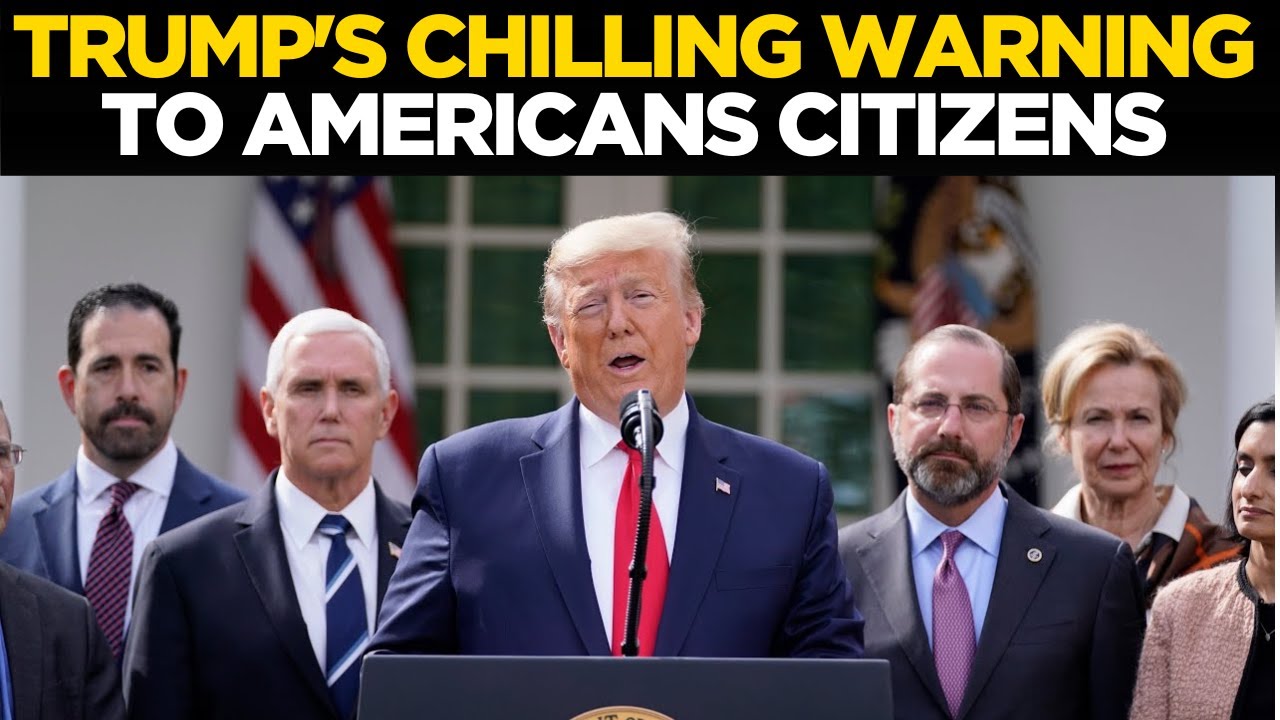 Trump LIVE | 'Very Big Force Awaits..': Trump's Shocker From Oval ...