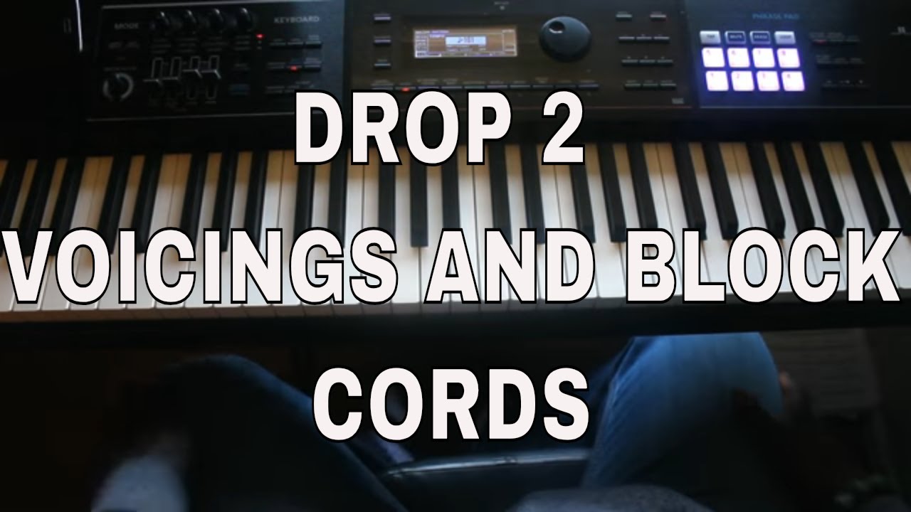 Drop 2 Major and Minor 6th diminished chords = Barry Harris Method ...