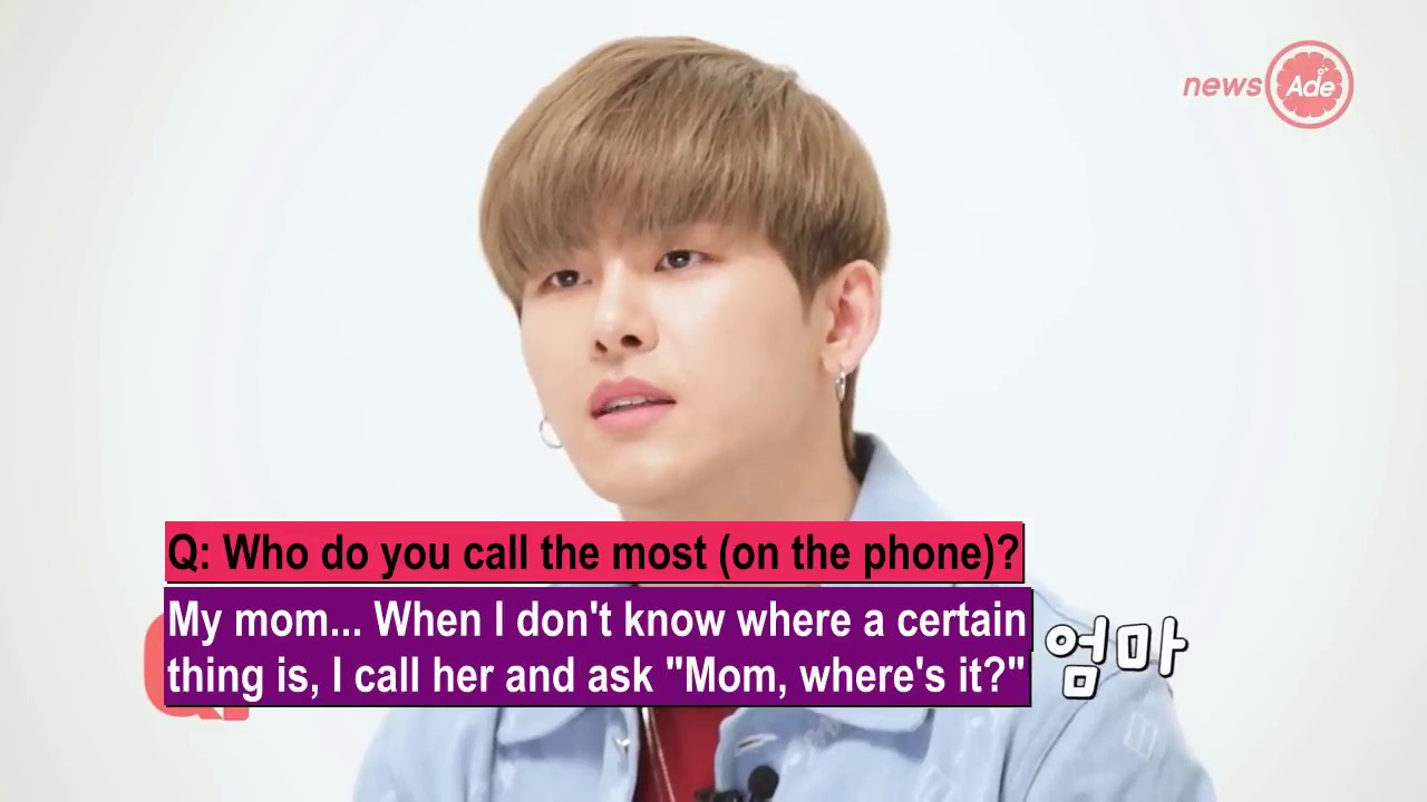 [ENG SUB] News Ade - Hoya - Writing Profile With Words - YouTube