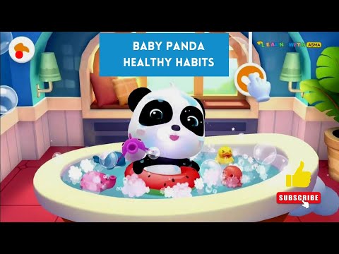Baby Panda Good Hygiene Habits | Learn Healthy Habits With Kiki ...