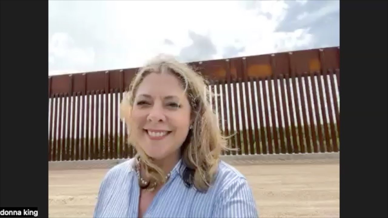 Carolina Journal's Donna King visits southern border wall - YouTube